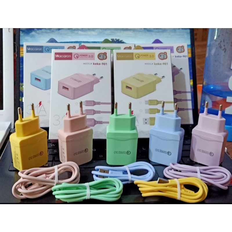 Jual Charger Macaron Model | Shopee Indonesia
