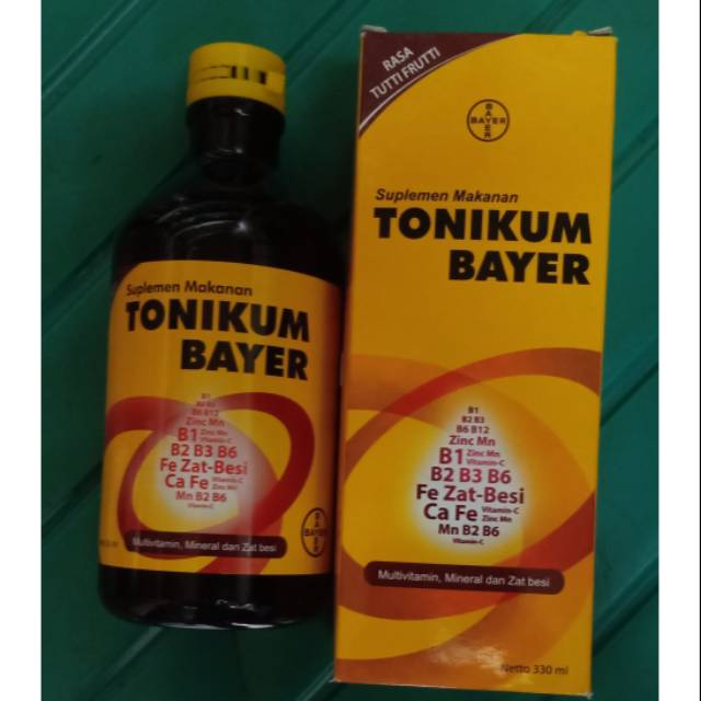 Jual TONIKUM BAYER/MULTIVITAMIN 330 ML | Shopee Indonesia