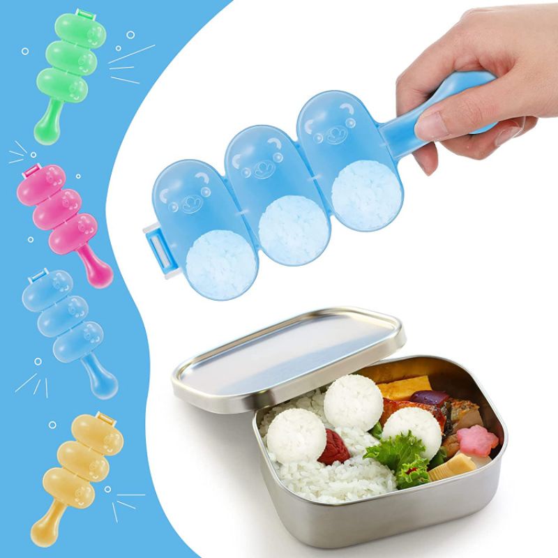 Jual (BEST SELLER) Set Rice Mold Shaker Bap Rice Ball Sushi Tools Bento ...