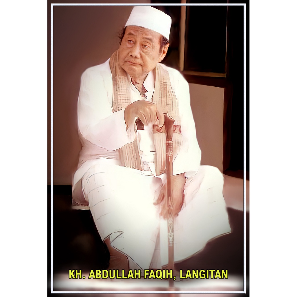 Jual POSTER UK A3+ 32*47CM KH. ABDULLAH FAQIH LANGITAN ART PAPER 310GR TAJAM,TIDAK PECAH,SUDAH ...