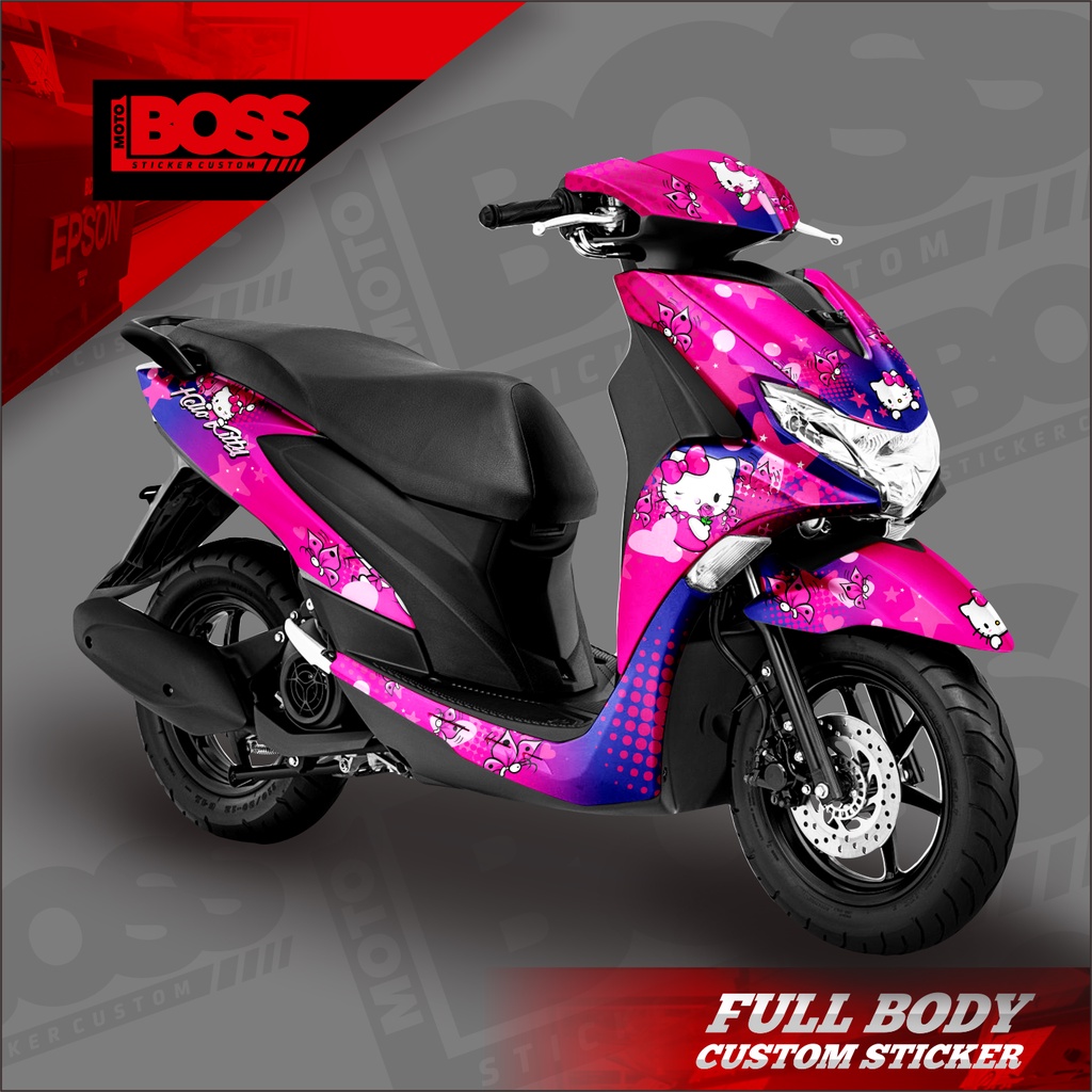 Jual Decal Sticker Yamaha Freego Full Body Stiker Decal Yamaha Freego ...