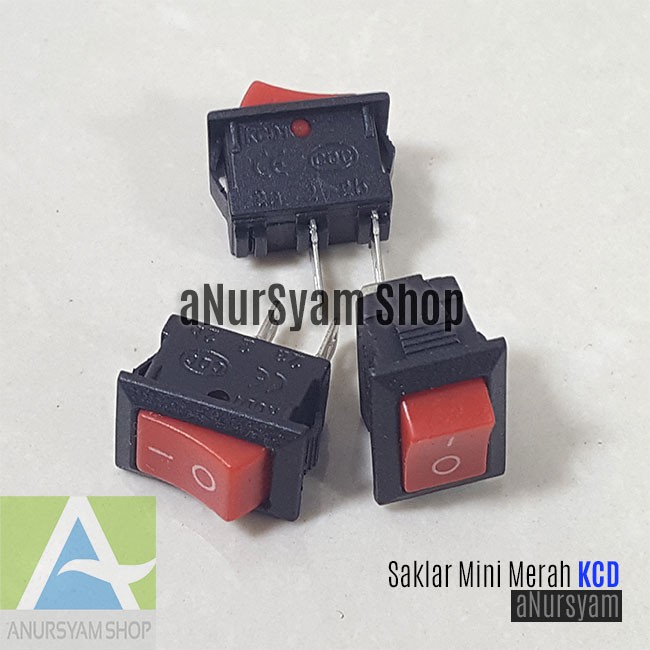 Jual Saklar Mini Merah / Switch Merah Mini | Shopee Indonesia
