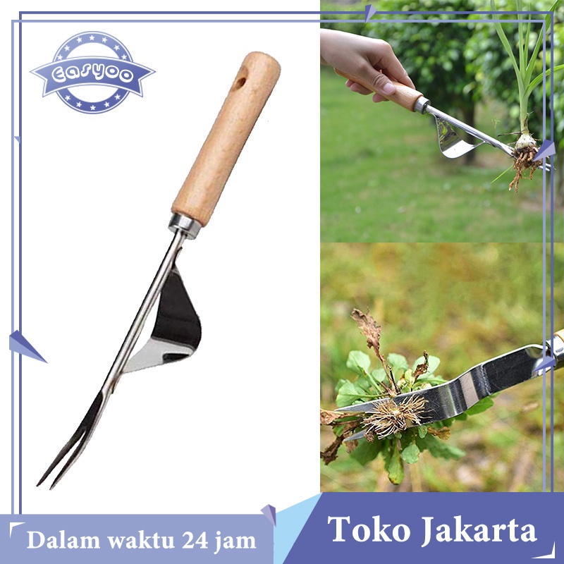 Jual Alat Pencabut Rumput Liar Manual 12inci Akar Tanaman Pencabut Liar ...
