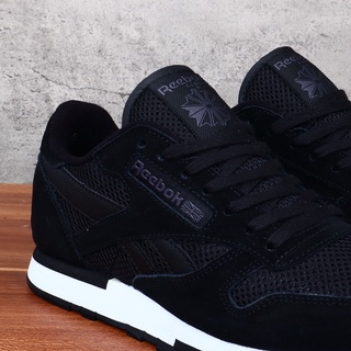 Jual Sepatu Reebok Classic Utility Leather Black White Hitam Putih ...