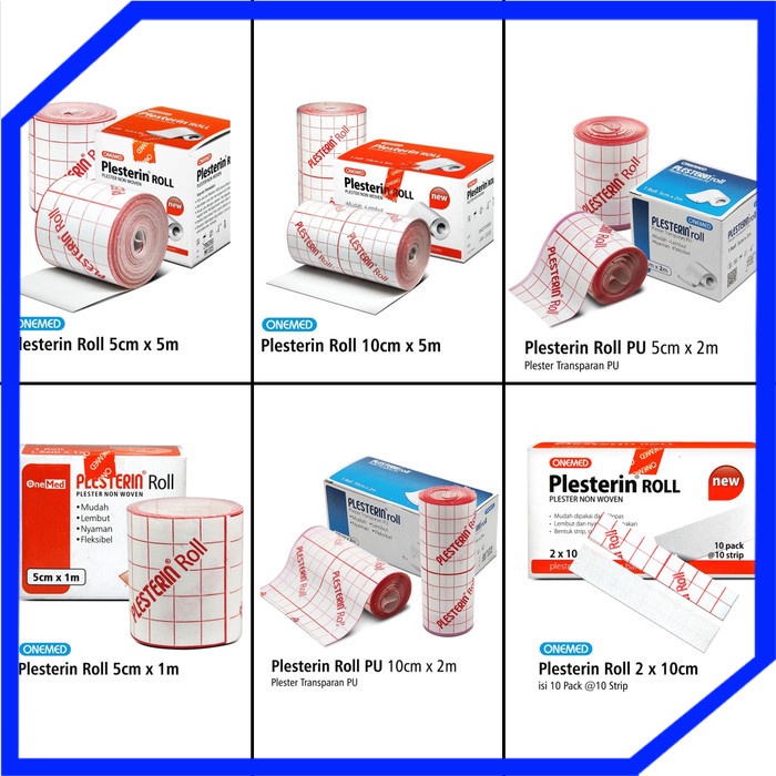 Jual Plester Luka Plesterin Roll PU Normal ukuran 15cmx5m & 20cmx5m ...