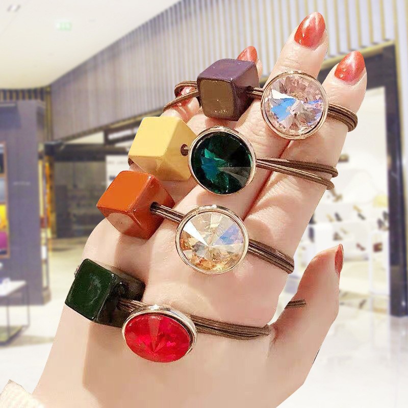 Jual ED - IKAT RAMBUT KOREA DOUBLE ICON CRYSTAL IMPORT / IKATAN RAMBUT ...