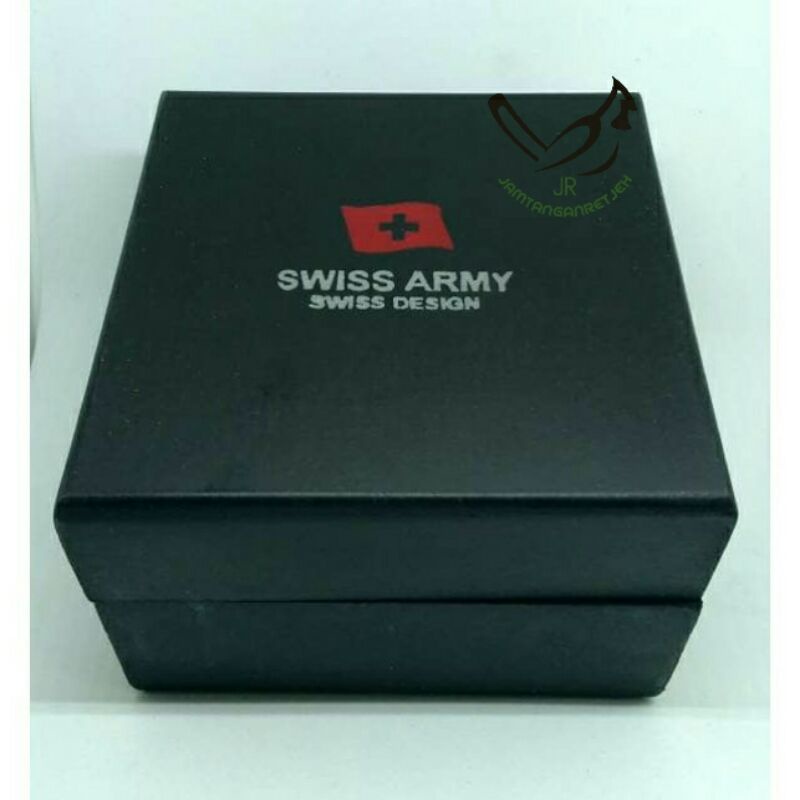 Jual kotak jam tangan swiss army box kayu | Shopee Indonesia