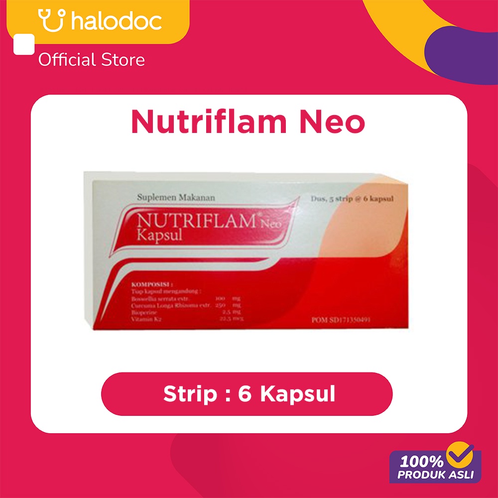 Jual Nutriflam Neo 6 Kapsul | Shopee Indonesia
