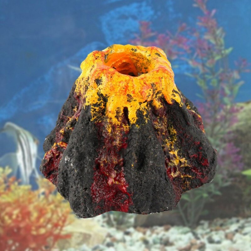 Jual IMPORT 1 pc Fish Tank Decoration Fish Tank Oxygen Pump Volcano ...