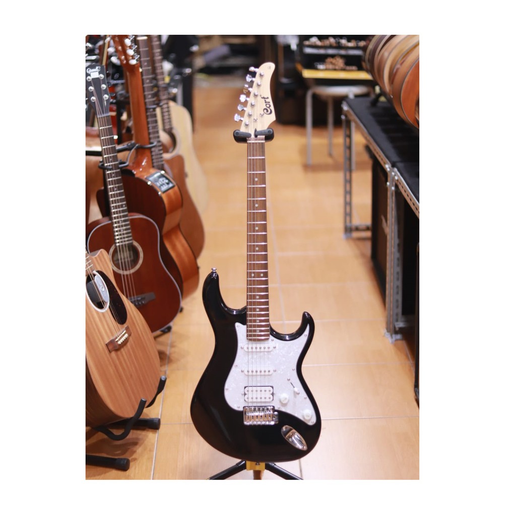 Jual Cort G115 Black - Gitar Stratocaster G 115 / G-115 BK | Shopee ...