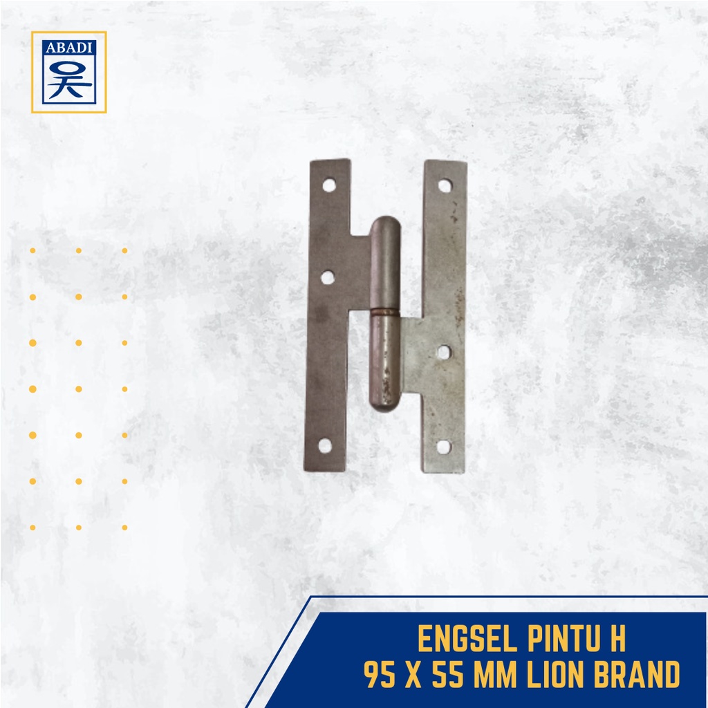 Jual ENGSEL PINTU H 95 X 55 MM LION BRAND | Shopee Indonesia