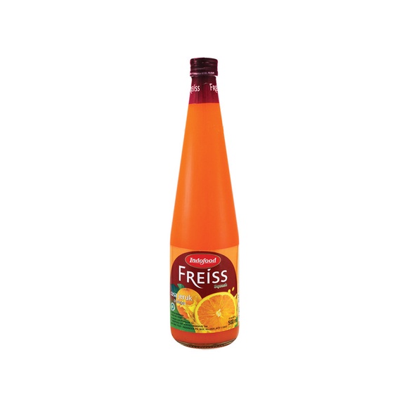 Jual INDOFOOD FREISS SYRUP ORANGE BTL 460ML | Shopee Indonesia