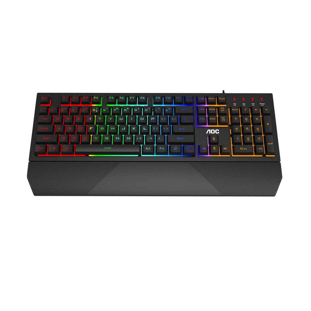 Jual KEYBOARD GAMING GK200 AOC / AOC GAMING KEYBOARD GK 200 MEMBRANE ...