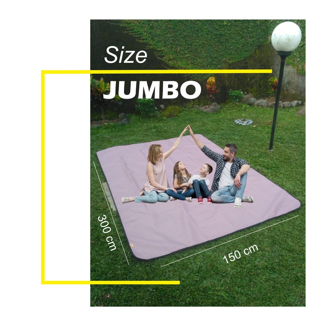 Jual Tikar Piknik Lipat Waterproof Jumbo 300 x 150 cm | Shopee Indonesia
