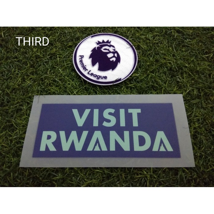 Jual Jual VISIT RWANDA Patch Premier League Original Jersey Arsenal ...