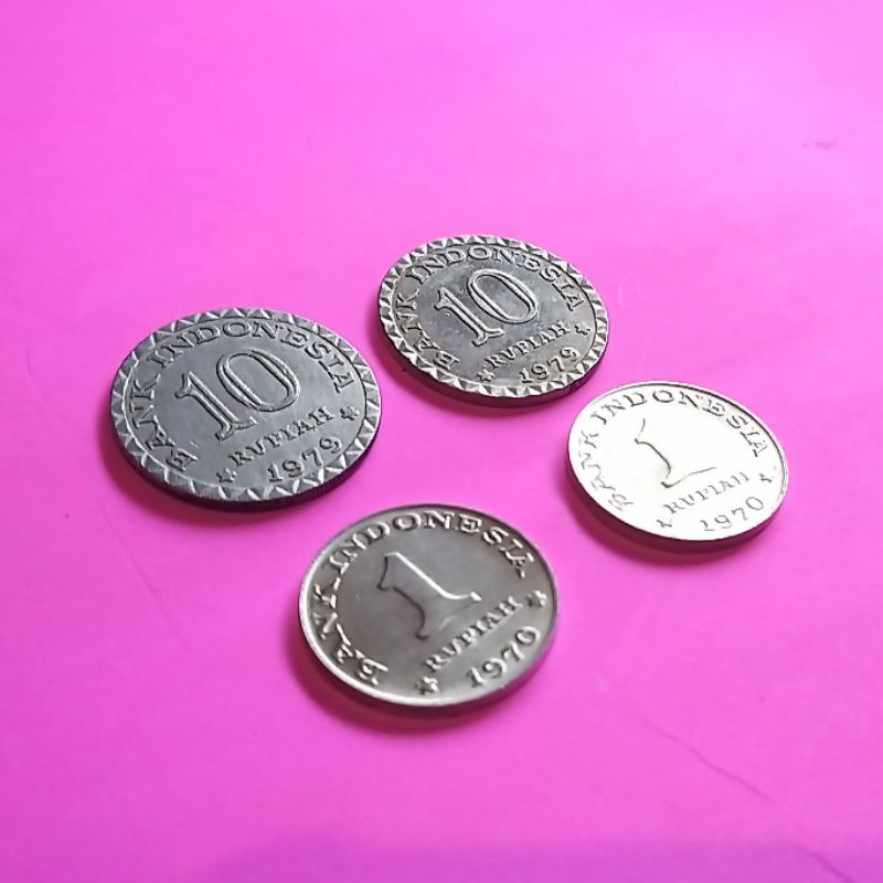Jual Paket Mahar Nikah Uang Kuno 22 rupiah Koin Kombinasi 10+10+1+1=22 Original (asli) | Shopee ...