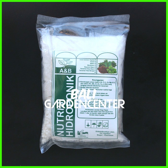 Jual Kemasan 500ml Nutrisi Sayur Daun - AB Mix Nutrisi Hidroponik ...