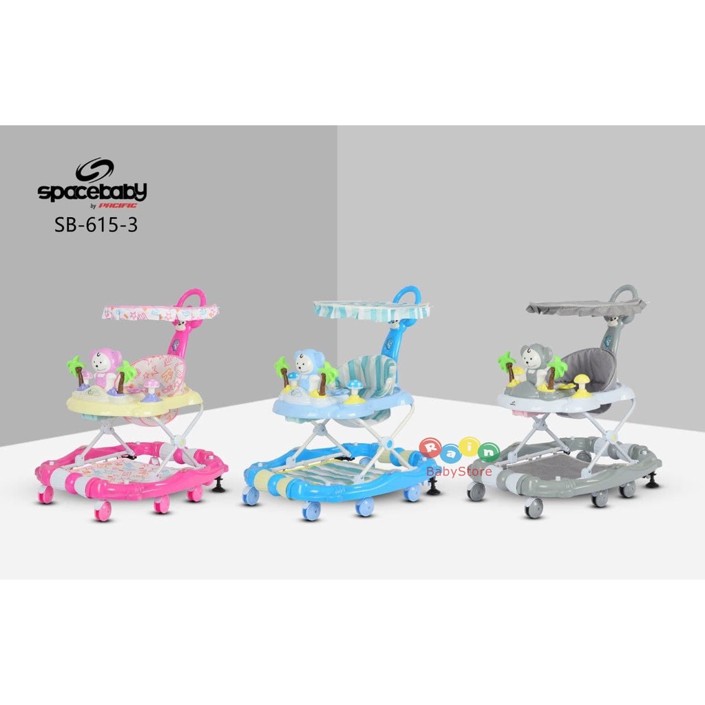 Jual SPACE BABY WALKER SB-615-3 || ALAT BANTU JALAN ANAK FAMILY BABY ...