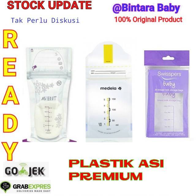 Jual Plastik Asi Premium Eceran Kantong Asi Premium Medela Lansinoh ...