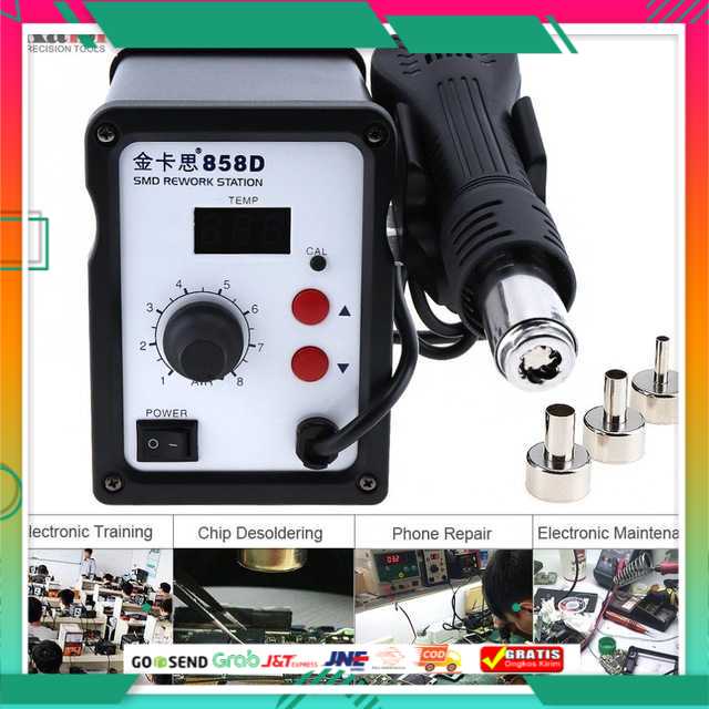 Jual JCD 858D Desoldering Heat Gun dengan Station 220V 750W | Shopee ...