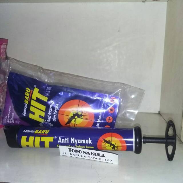 Jual Paket Semprotan Nyamuk HIT Dan HIT Cair Isi Ulang Pouch 175ml ...