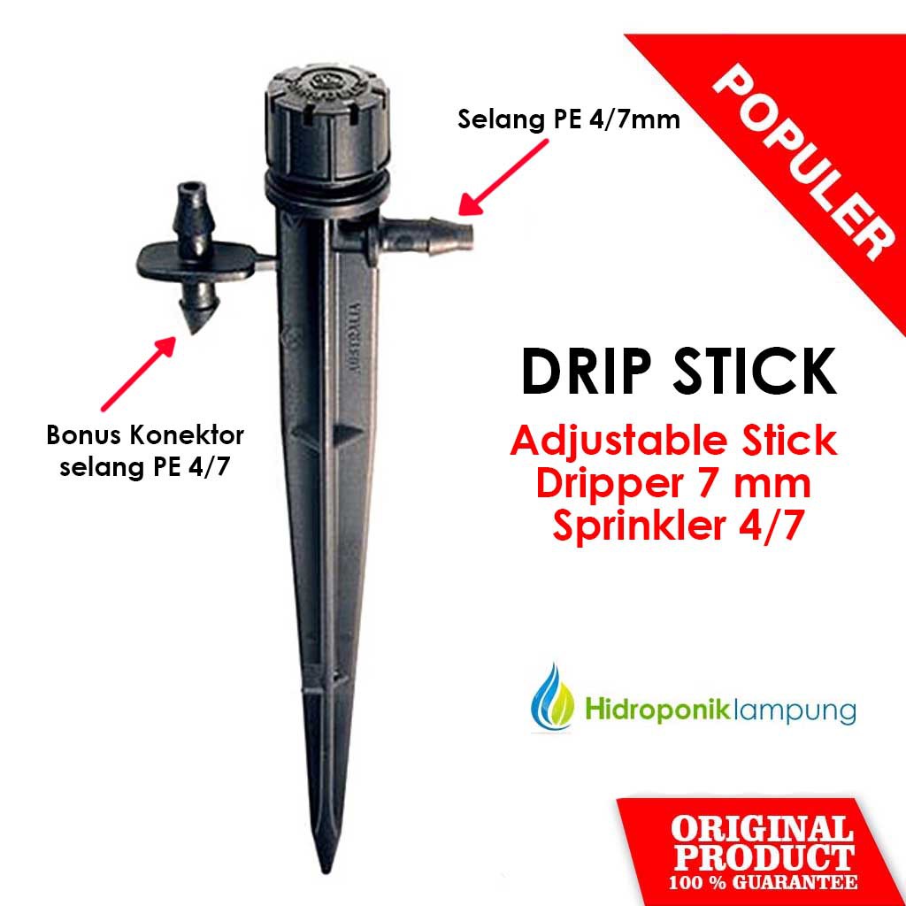 Jual STICK DRIP 7MM PUTAR BISA DI STEL ADJUSTABLE SPRINKLER TANCAP ...