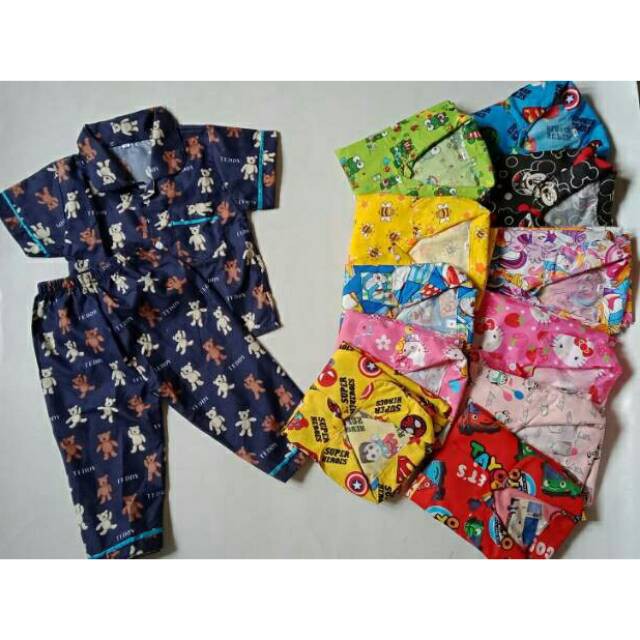 Jual piama anak 1-12 thn (PART 1 ) | Shopee Indonesia