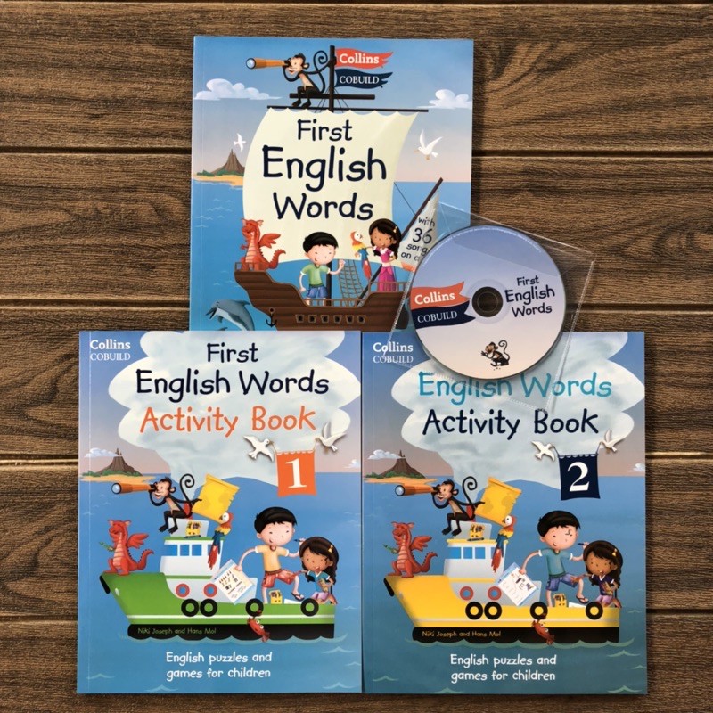 Jual Collins - Cobuild First English Words with Activity Book | Shopee ...