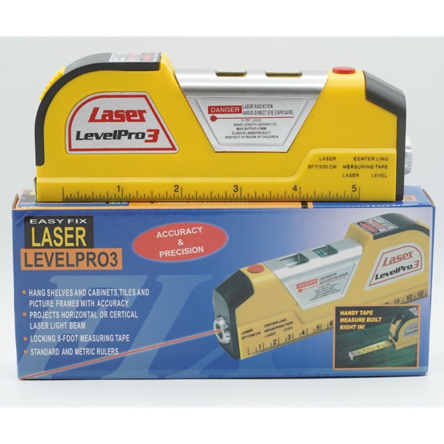 Jual Laser LevelPro3 Level Pro 3 Horizontal Vertical Line Measure ...