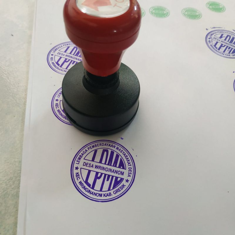 Jual Stempel Flash Bulat Custom | Shopee Indonesia