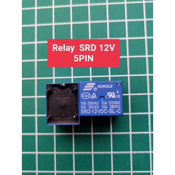 Jual Relay SRD 12VDC Relay SRD 5PIN ORIGINAL | Shopee Indonesia