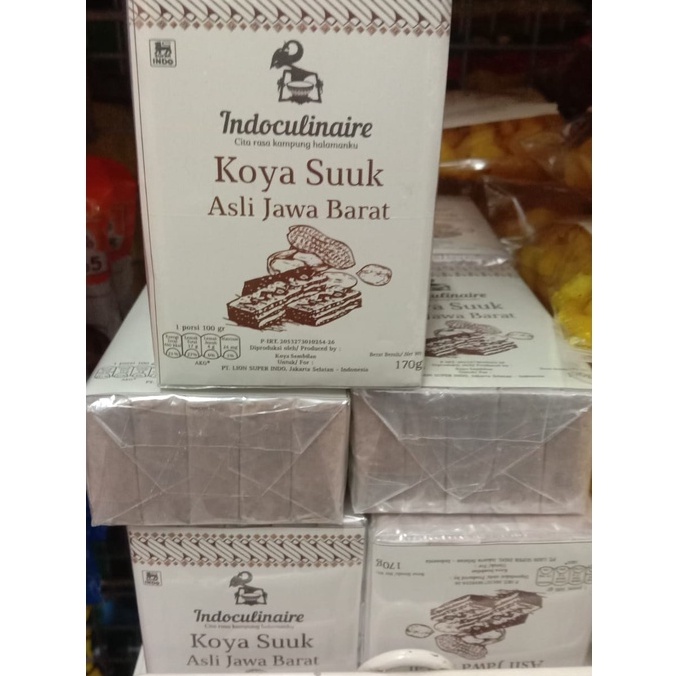 Jual Indoculinaire Koya Suuk Asli Jawa Barat 170 gr | Shopee Indonesia