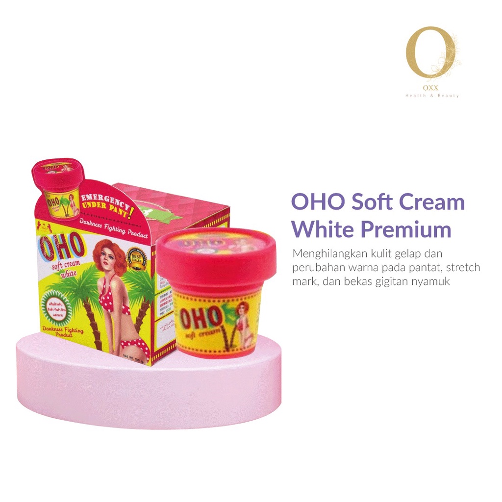 Jual OHO soft cream white premium darkness fighting product Thailand | Shopee Indonesia