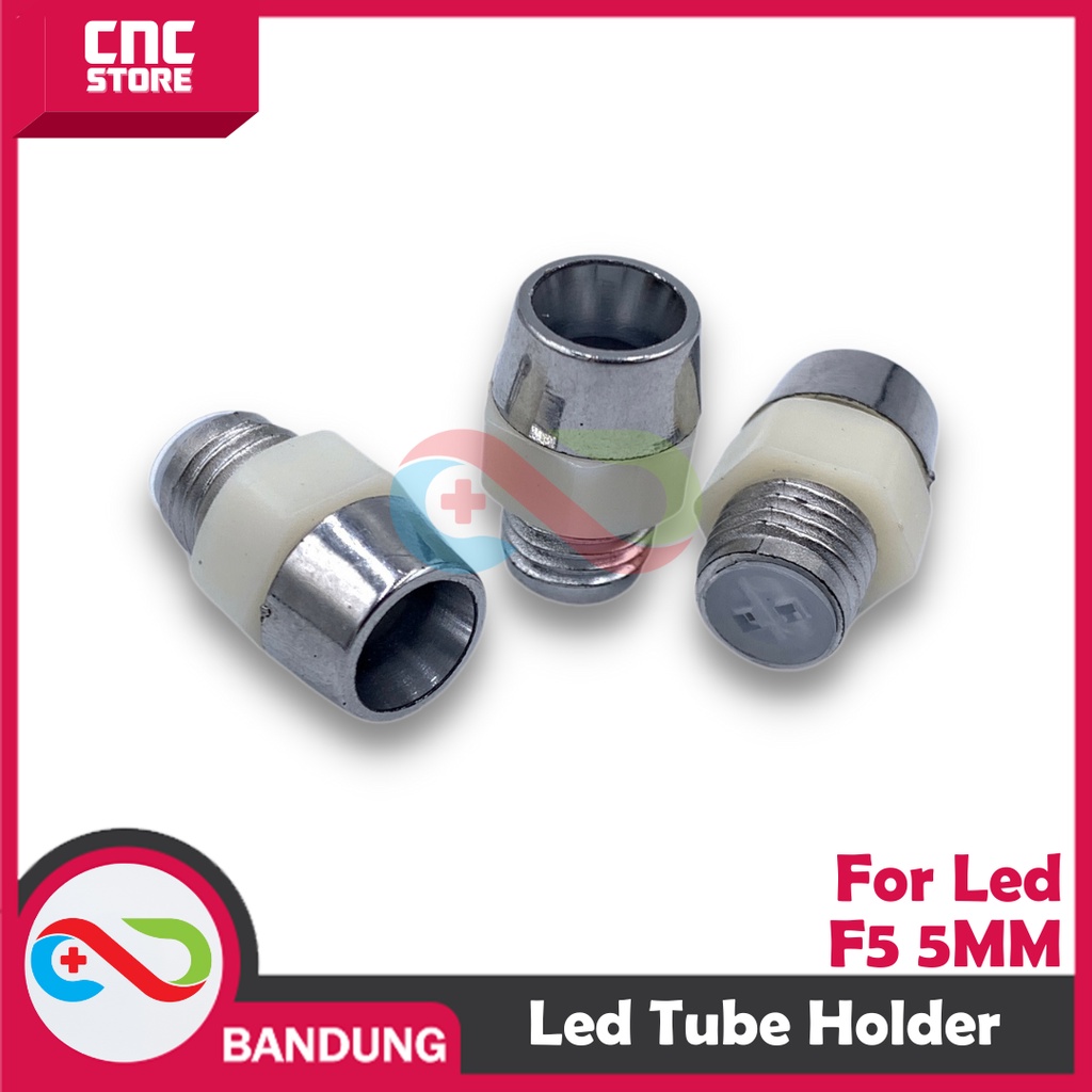 Jual LED TUBE LED HOLDER 5MM CASE LED CASING LED LAMPU INDIKATOR ...