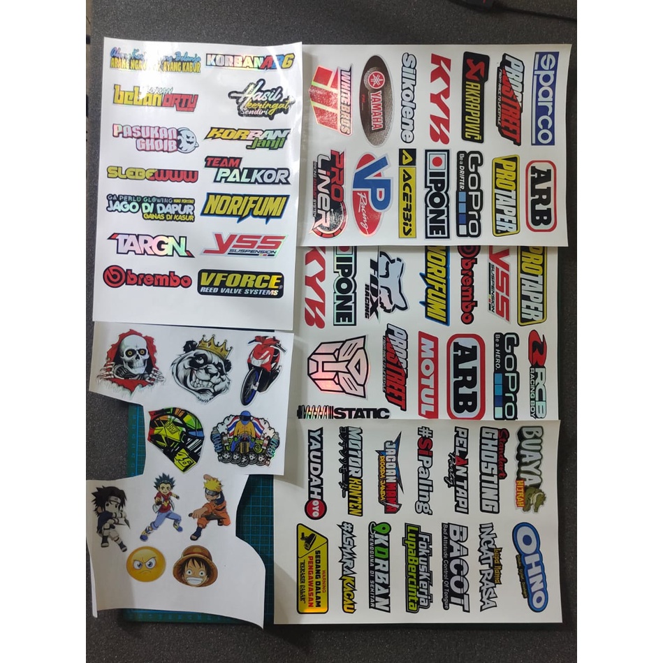 Jual Stiker Hologram CUSTOM per lembar A4 | Shopee Indonesia
