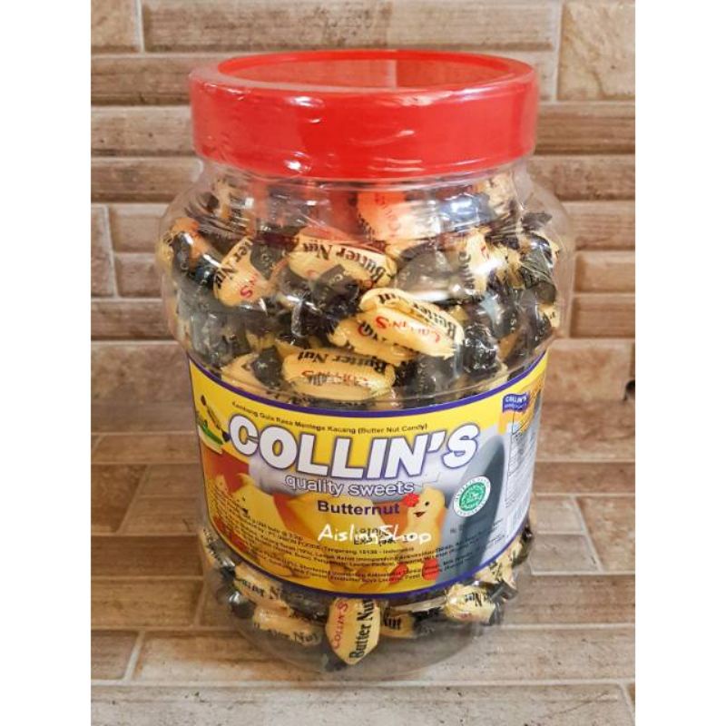 Jual Permen Collins Butternut Kemasan Toples 665g / Alpenliebe Eclairs ...