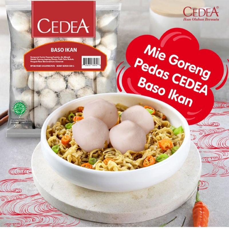 Jual Cedea Fish Ball/Bakso Ikan 500gr | Shopee Indonesia