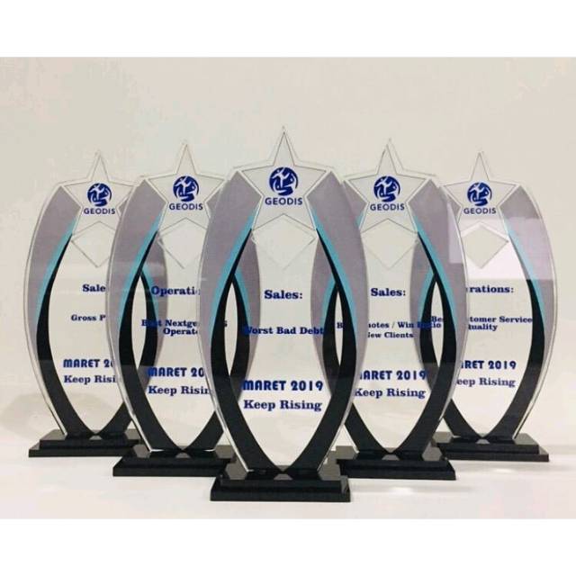 Jual Trophy akrilik, trophy, trophy murah, vandel custom, plakat event ...