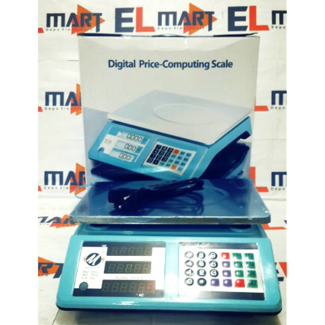 Jual Mataunichi Digital computing scale ACS 789/timbangan buah ...