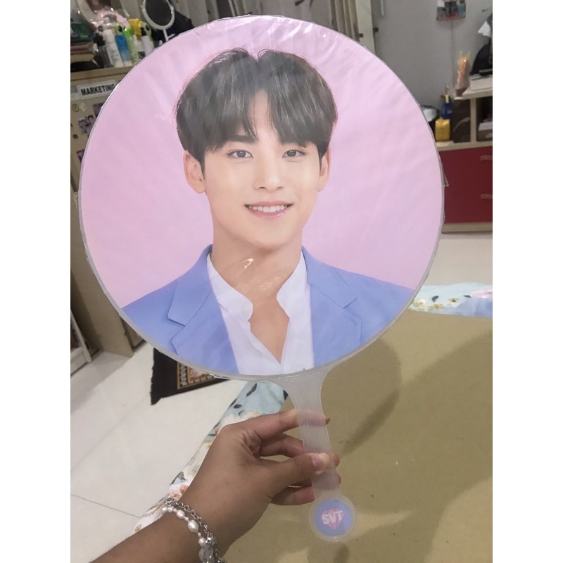Jual MINGYU CARATLAND PINK IMPICK IMAGE PICKET UCHIWA OFFICIAL | Shopee ...