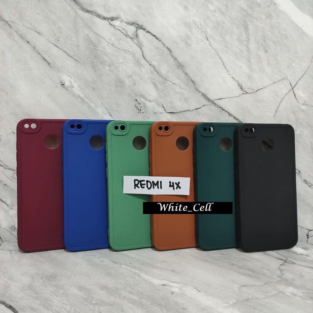 Jual SoftCase Pro Camera Silicon Matte Case Full Cover Redmi 4 Prime ...