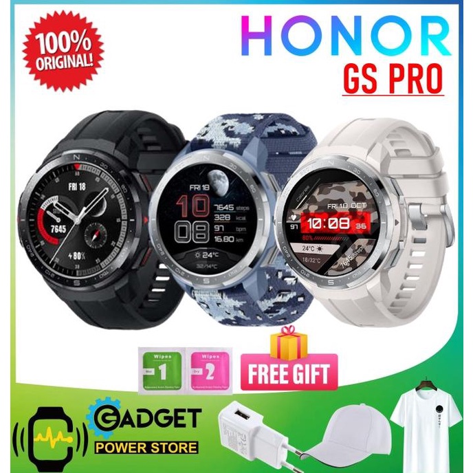 Jual HONOR Watch GS PRO ORIGINAL SMARTWATCH GPS AMOLED GARANSI RESMI ...
