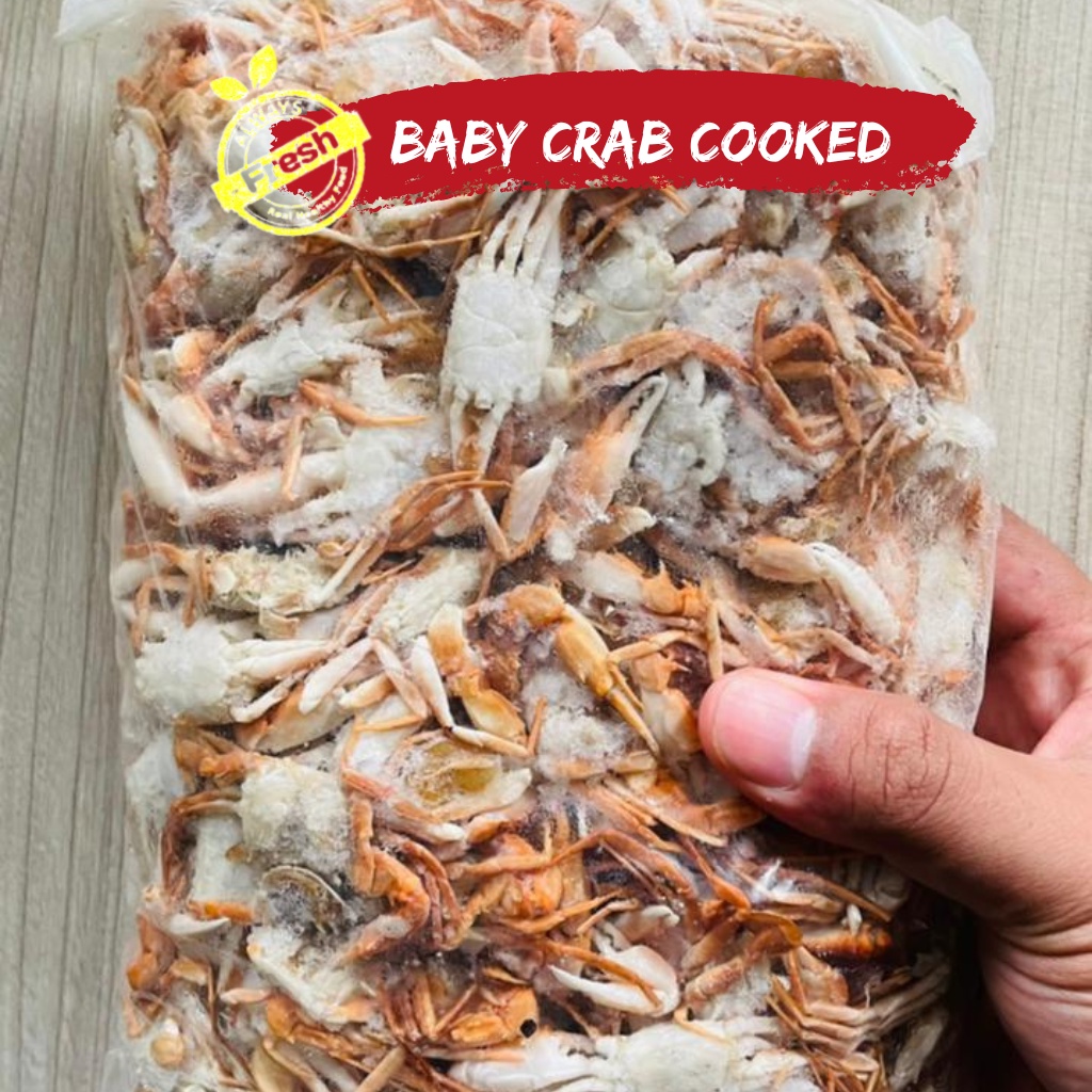 Jual Baby Crab Cooked Kepiting Mini Frozen 1 Kg | Shopee Indonesia
