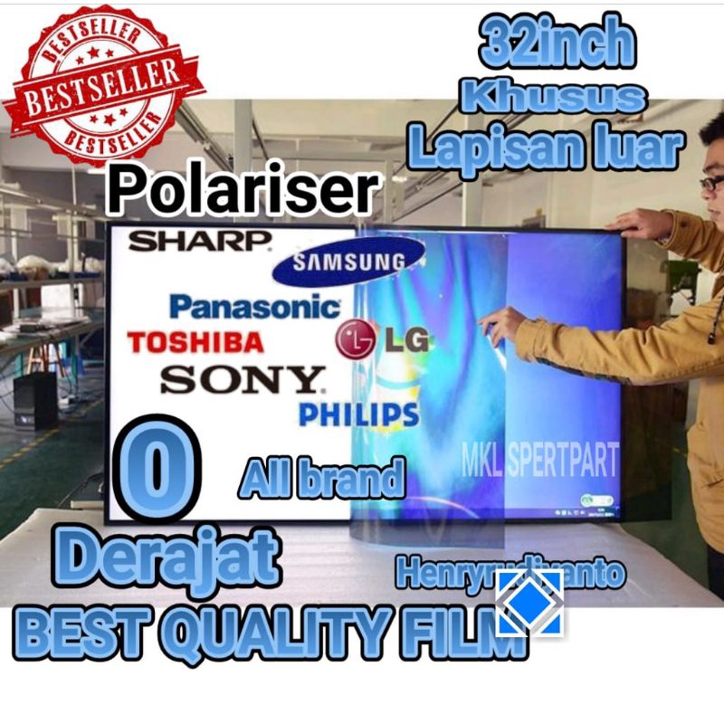 Jual Polariser Lcd 32 inch polarizer 32 inch luar polaris lcd 32 inch ...