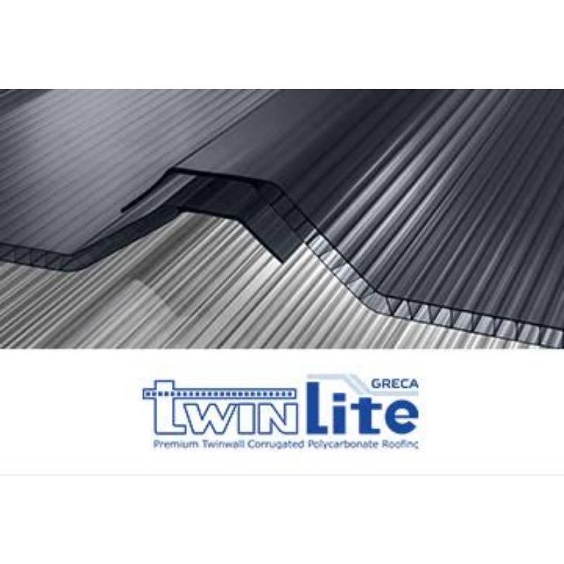 Jual Twinlite Greca Atap Gelombang Double Layer 6 mm | Shopee Indonesia