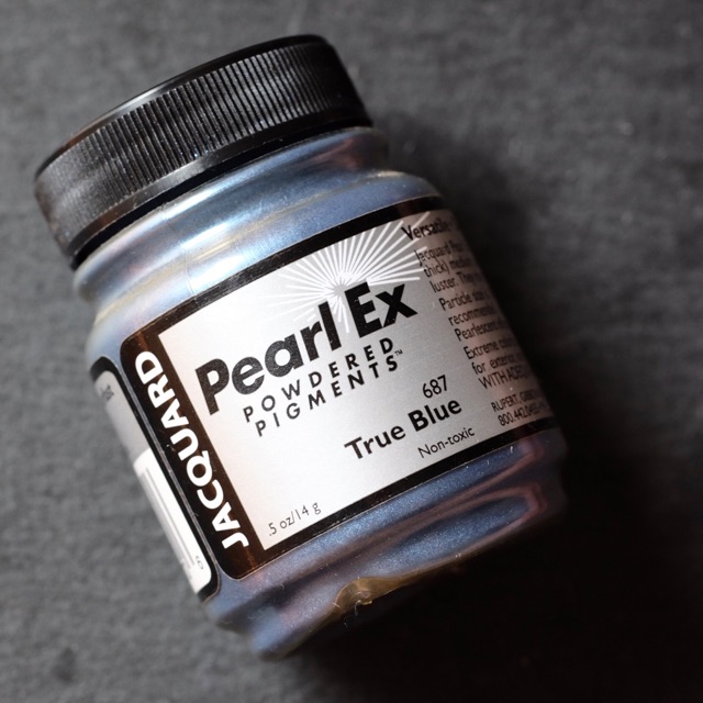 Jual Pearl Ex Pigments in True Blue | Shopee Indonesia