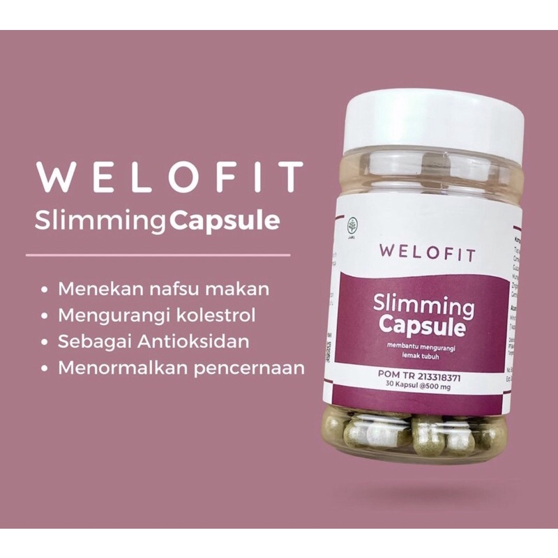 Jual WELOFIT Slimming Capsule - isi 30 kapsul | Penahan Lapar | Fat ...