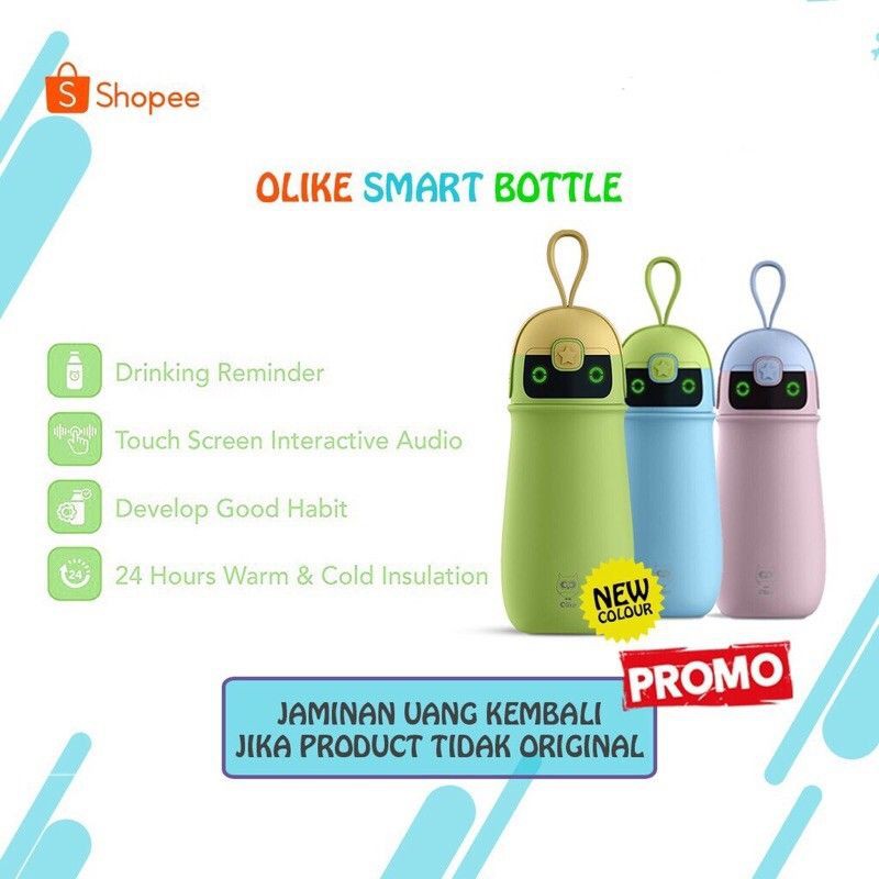 Jual Olike Smart Bottle - Garansi Resmi | Shopee Indonesia