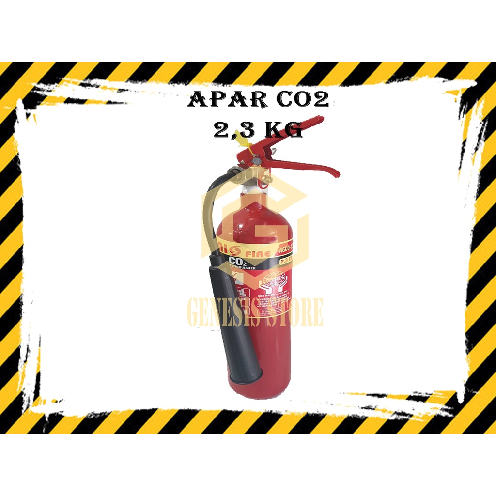 Jual Alat Pemadam Api CO2 APAR 2.3Kg Fire Carbondioxide Tabung Pemadam ...