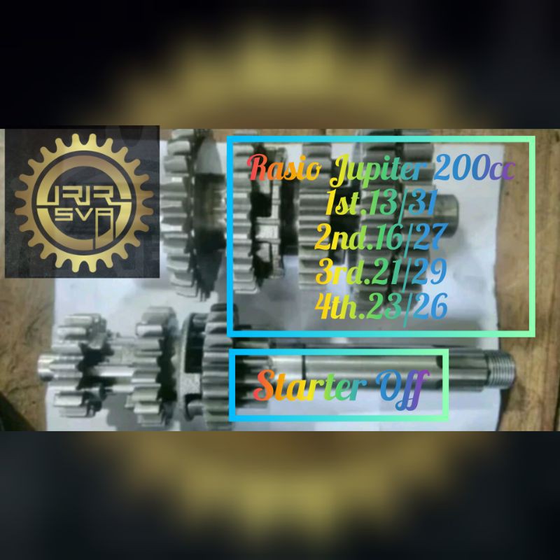 Jual Gigi Rasio Gear Ratio Gir Rasio Yamaha Jupiter Z Vega R New/Old ...